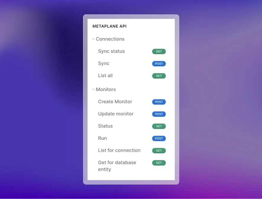 Introducing Metaplane's Public API | Metaplane